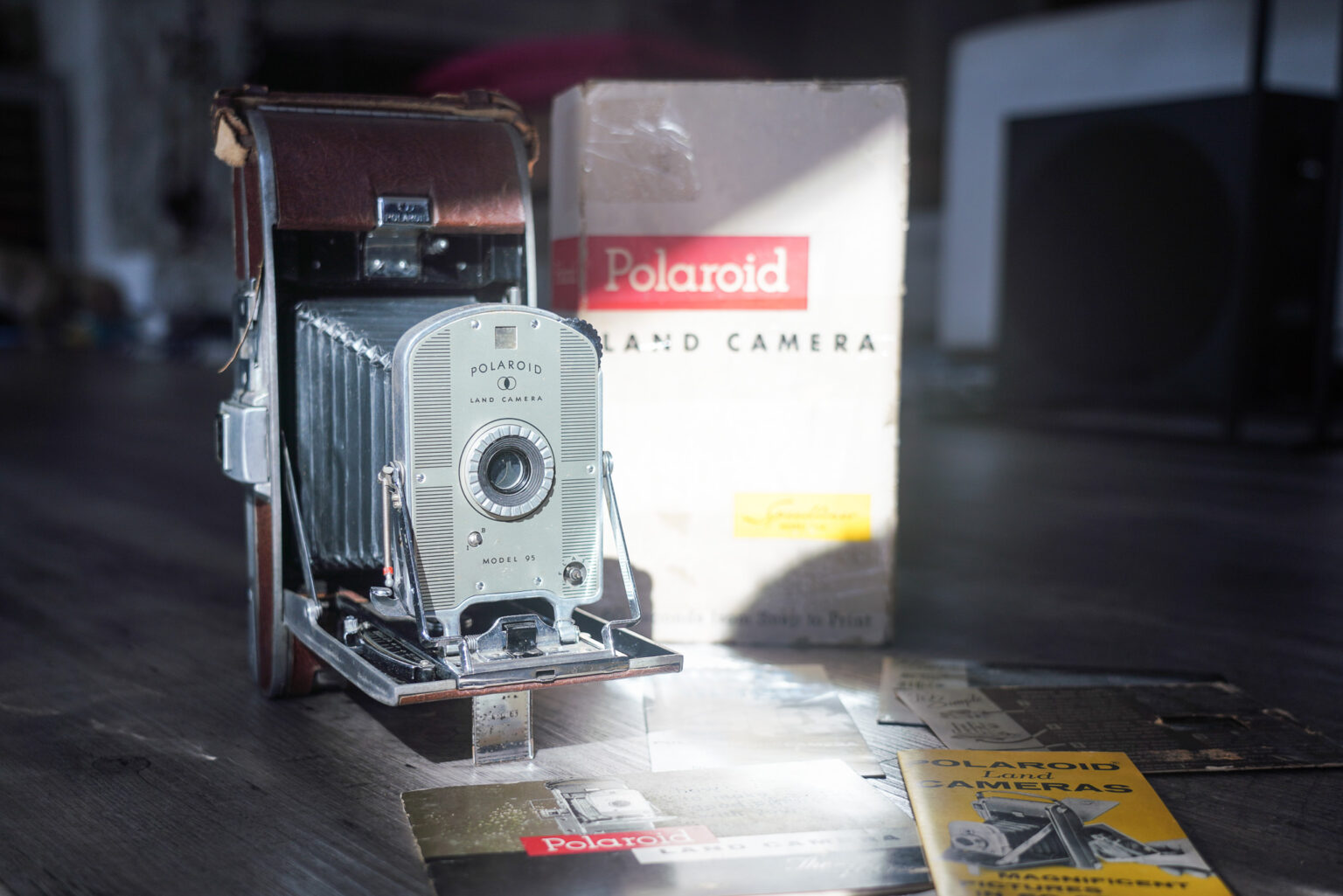 Polaroid Land Camera Model 95: First Instant Film Camera | Lexi Gerdts ...